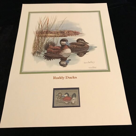 Don Balke | Wall Decor | Ruddy Ducks Don Balke Signed Edition Print ...